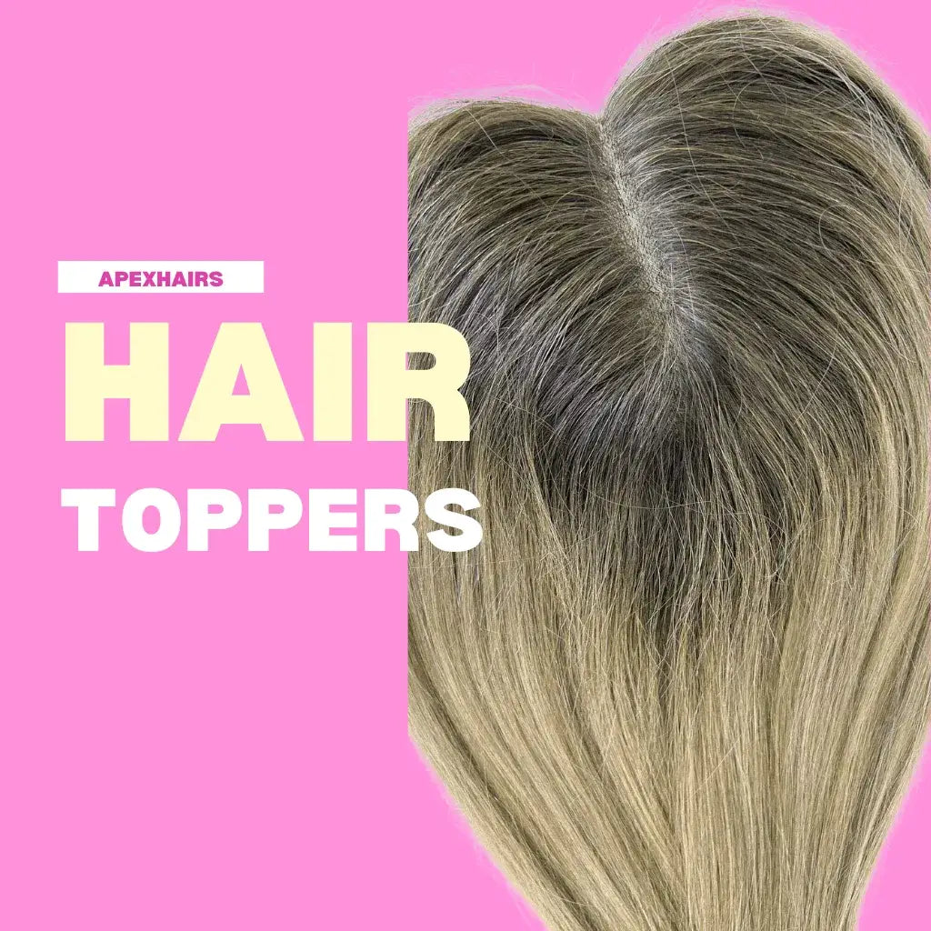 Hair Toppers for Thinning Hair | Lightweight Synthetic Clip‑In Toppers ...