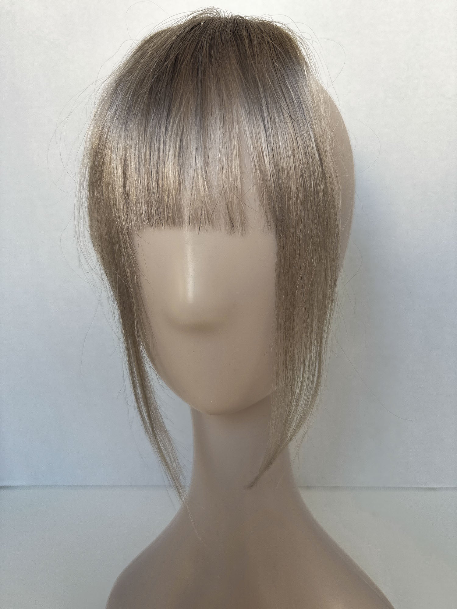 Gray Clip In Bangs – Apexhairs