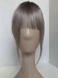 Gray Clip In Bangs – Apexhairs