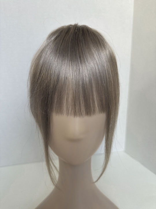 Gray Clip In Bangs – Apexhairs