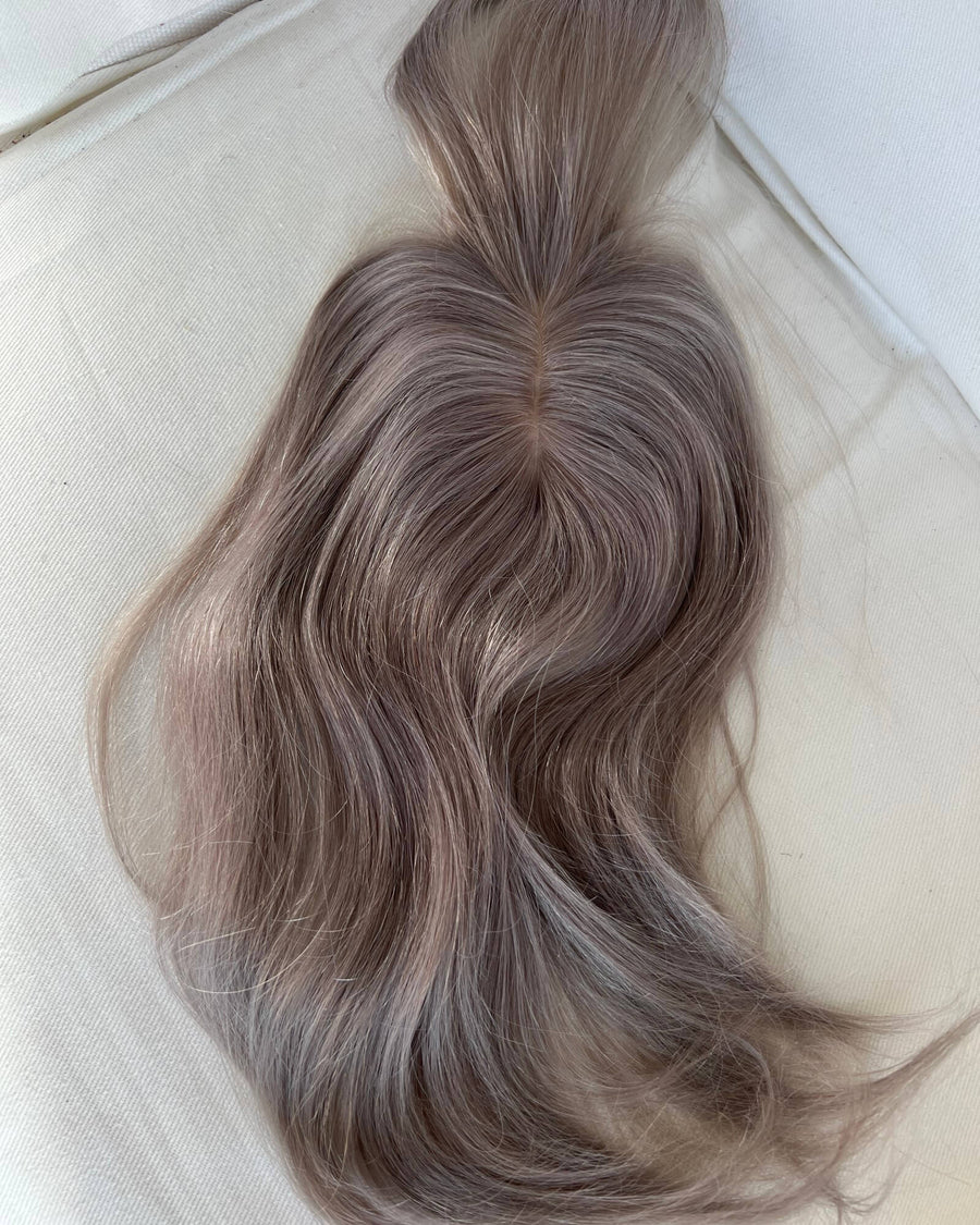 Hair Toppers for Women Grey Hair| Gray Hair Toppers – Apexhairs
