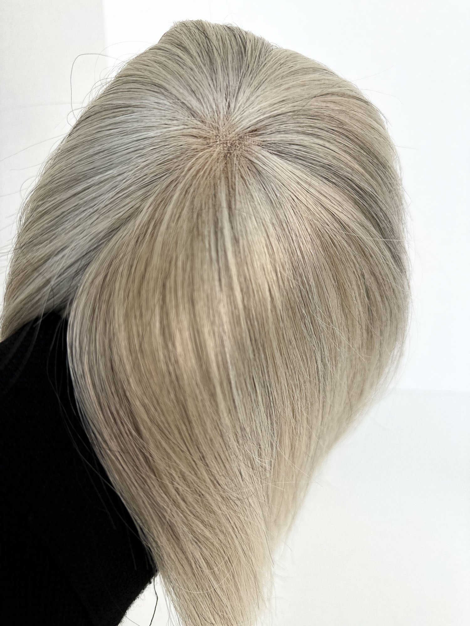 Salt and Pepper Grey Hair Toppers | Light Grey – Apexhairs
