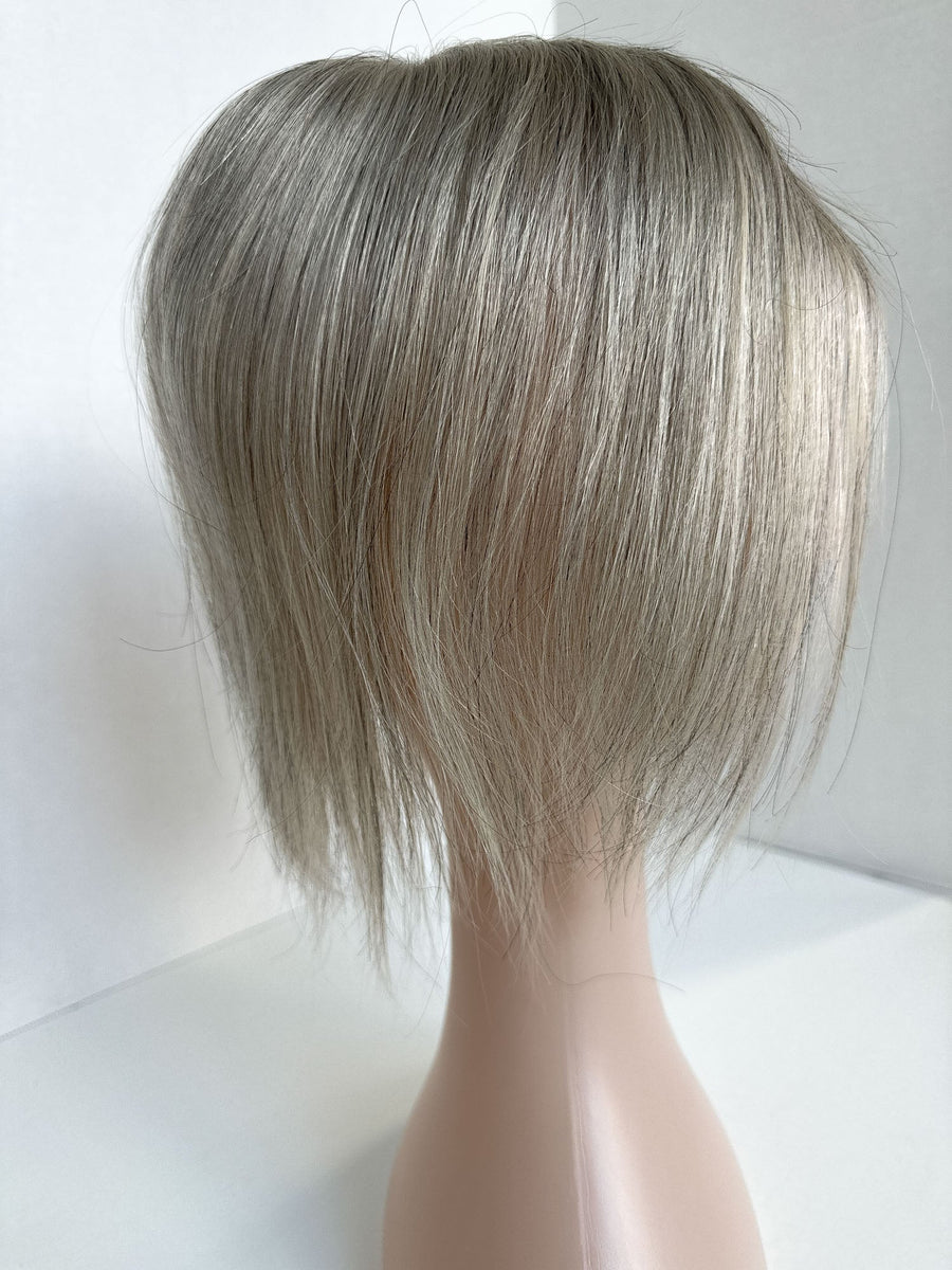 Salt and Pepper Grey Hair Toppers | Light Grey – Apexhairs